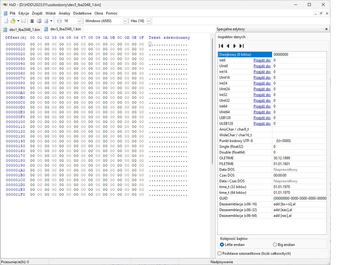 Dysk Hitachi HUS724030ALE641 zniknął w systemie - jak przywrócić dostęp ...