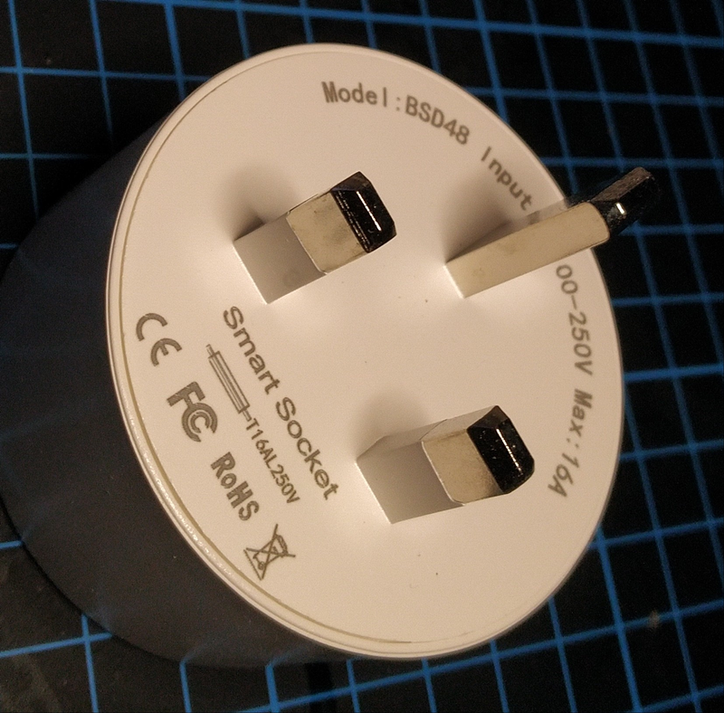 BSD48 CB2S BK7231N Sumart plug UK Tear Down - elektroda.com