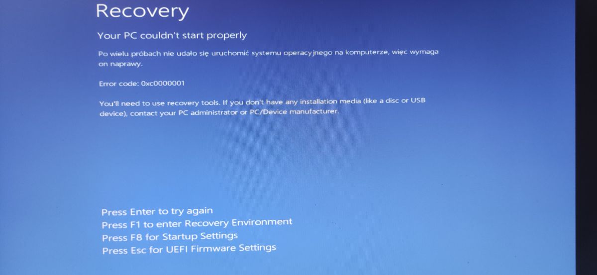 Błąd podczas uruchamiania, po wymianie procesora - elektroda.pl