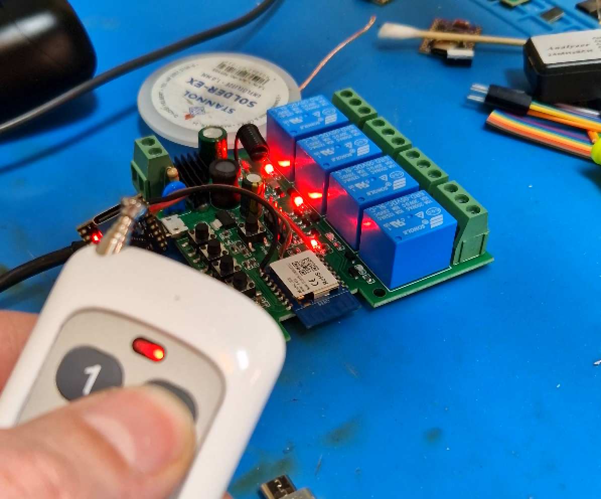 BK7231 RF receiver driver tutorial - how to use SYN590R or similar to ...