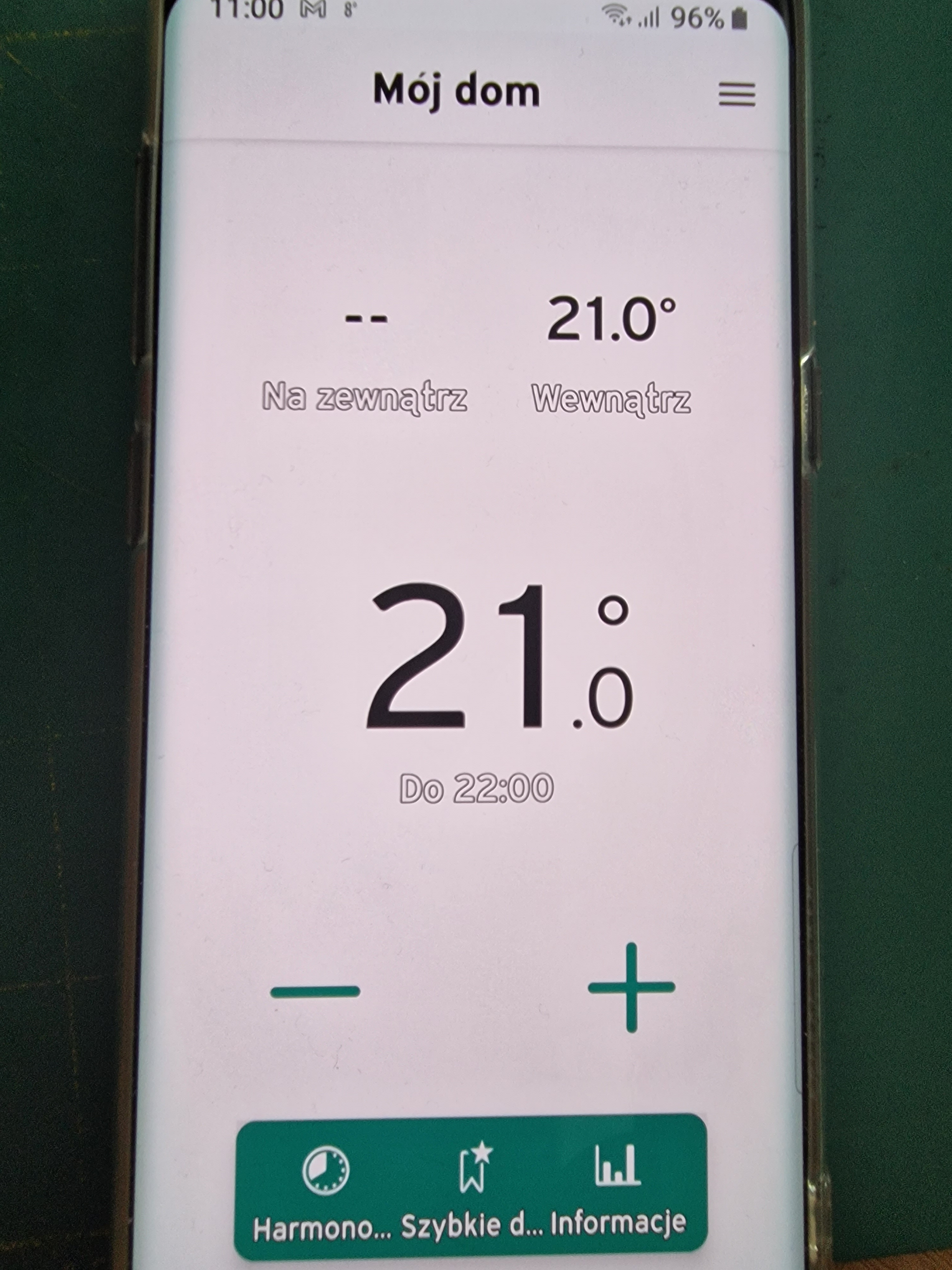 eRelax problem z wyświetlaniem sie temperatury na zewnątrz