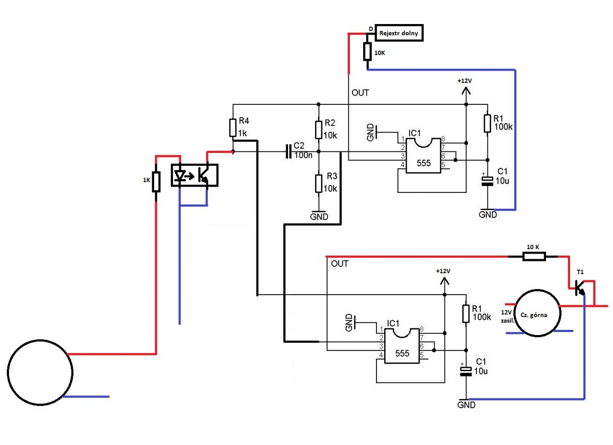 Jak zwiększyć obciążalność wyjść 74HC595 dla 8x3 LED? - 8