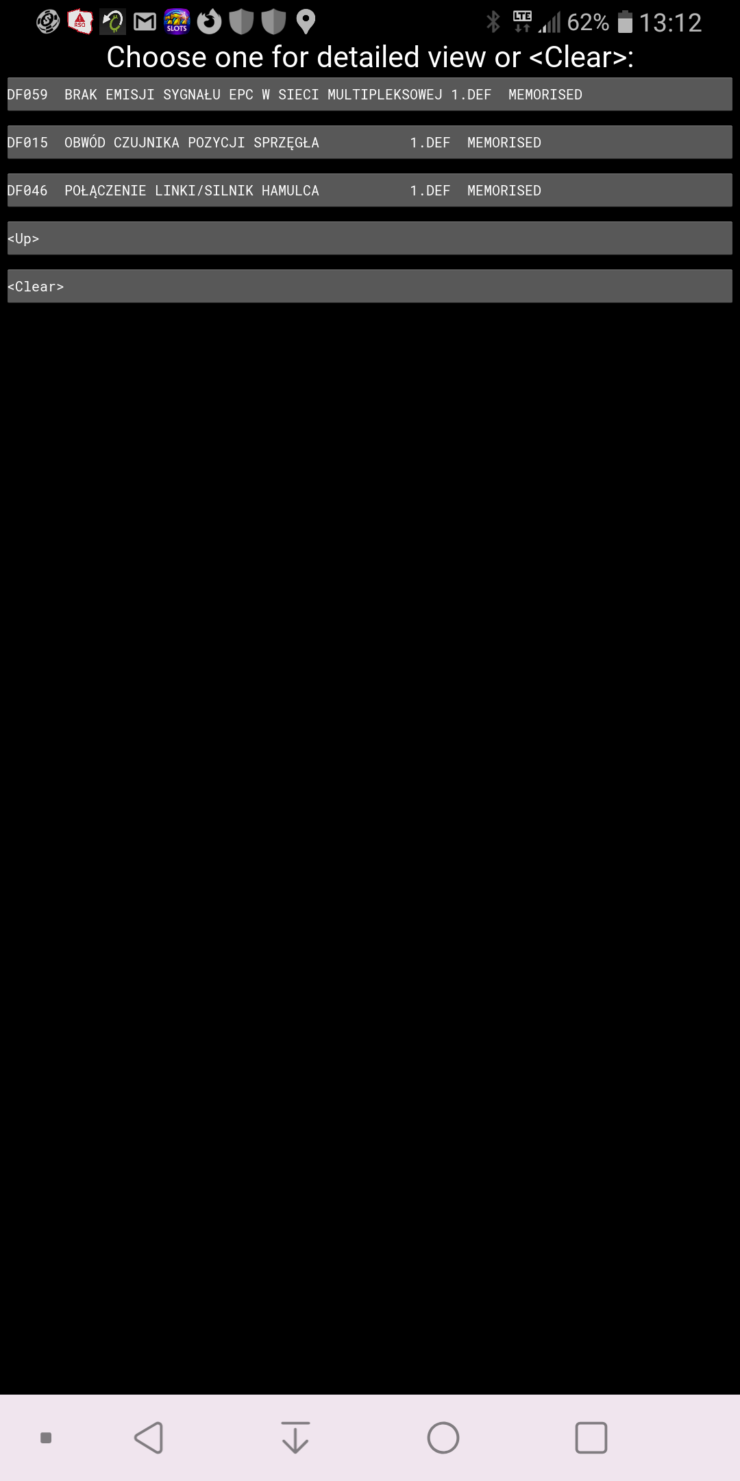 [Rozwiązano] Scenic 2 - hamulec postojowy błąd DF046, DF059, DF015...