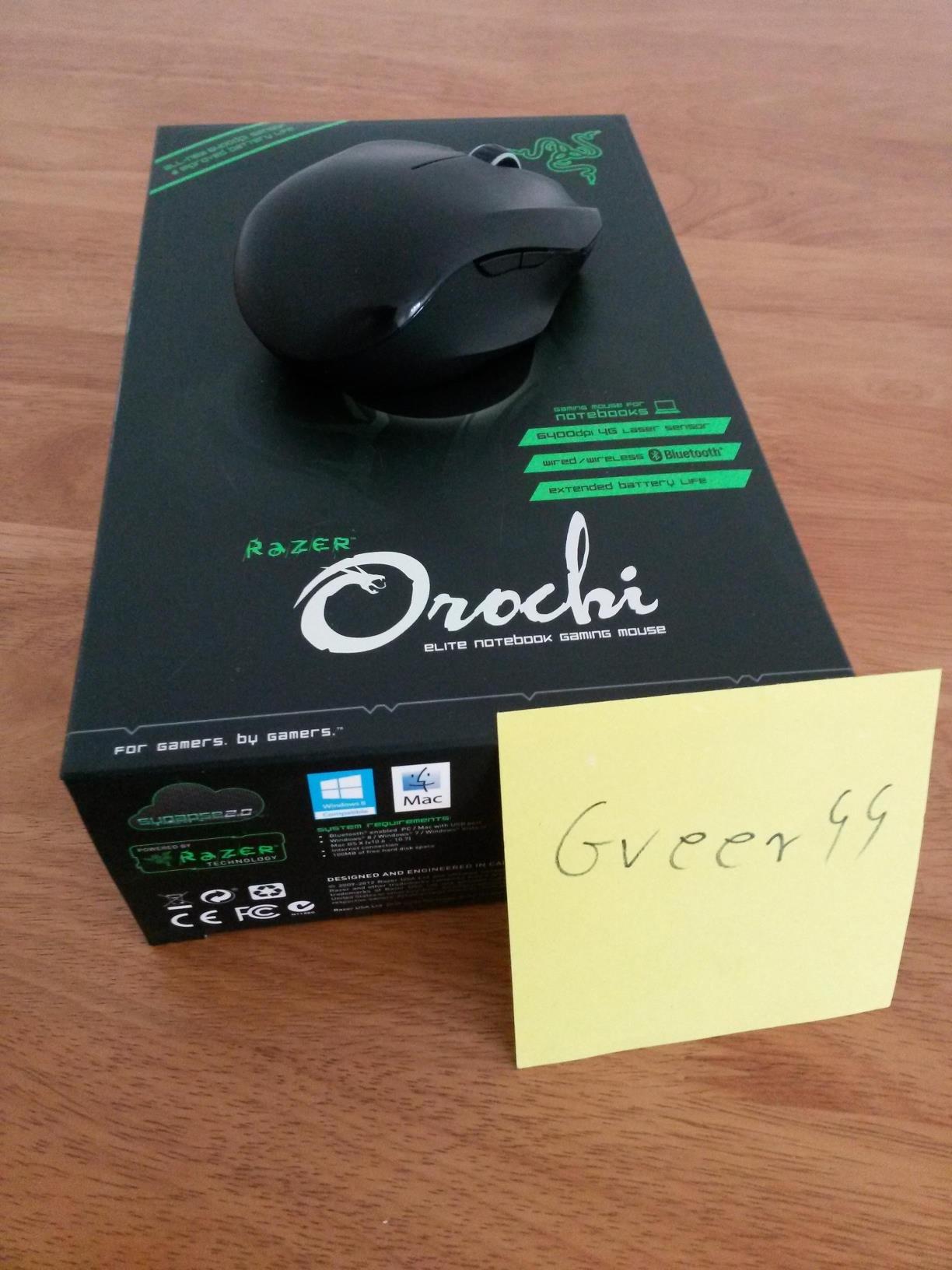 [Sprzedam]Mysz Bluetooth Razer Orochi 4G Laser 6400DPI