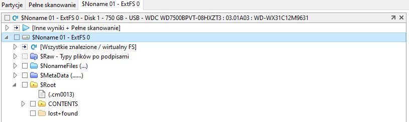 [Rozwiązano] Odzyskanie danych dysku NTFS po formacie RAW / Linux, SmartTV