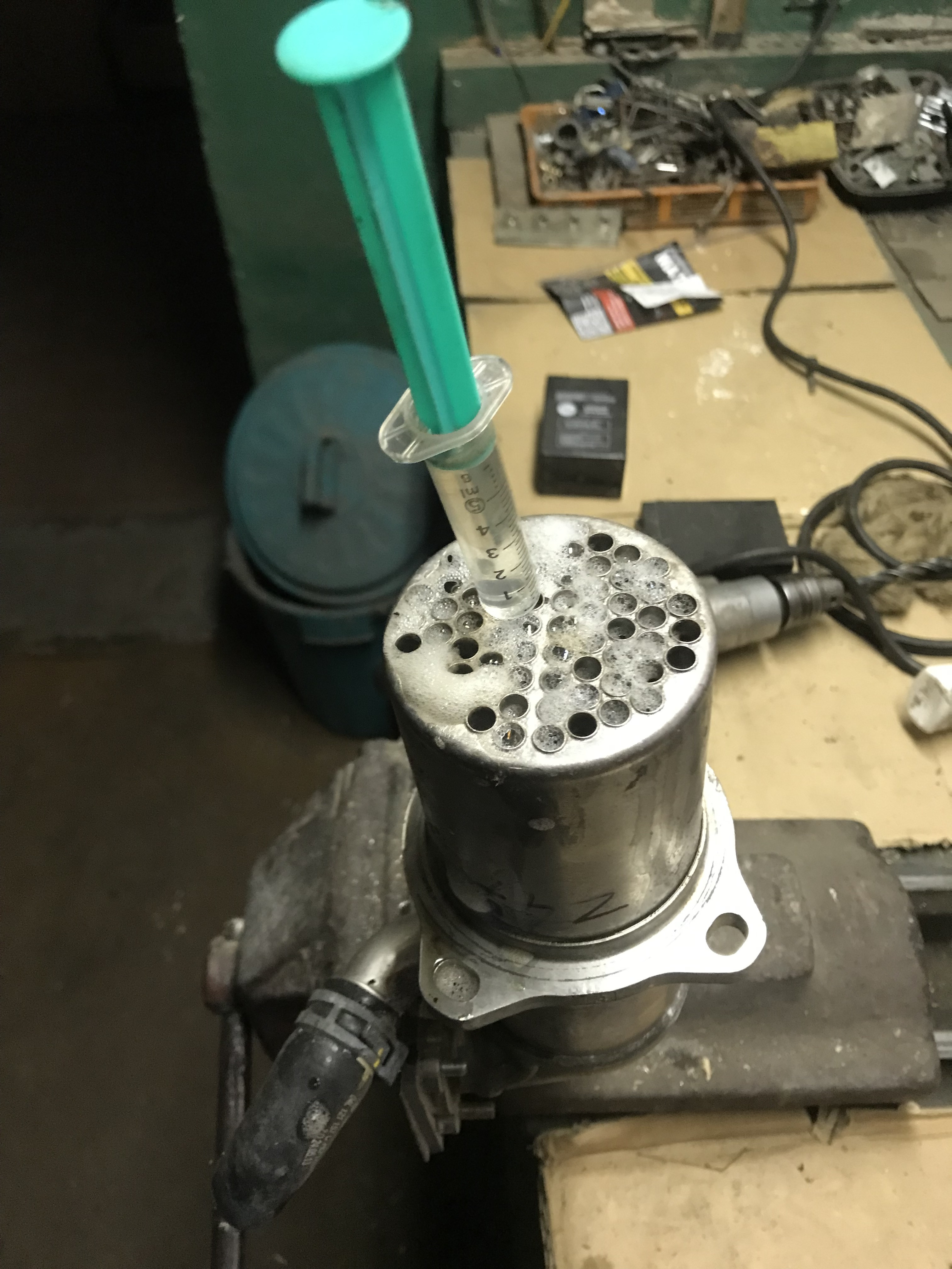 Audi a6 c7 - czyszczenie kanałów chłodniczki spalin. Zastosowanie ...