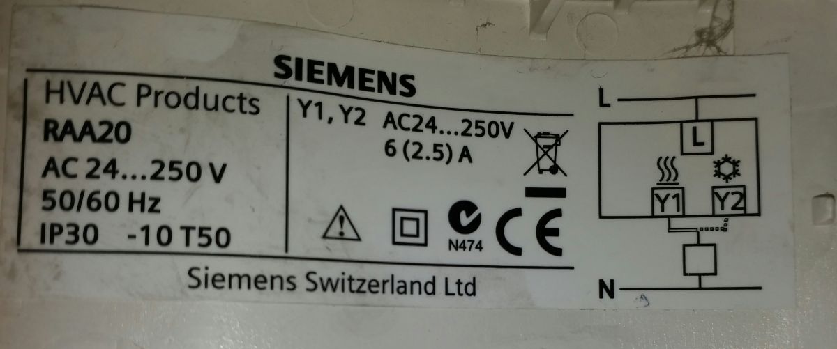[Rozwiązano] Wymiana termostatu Siemens RWB29 na TUYA X7H wifi - brak ...