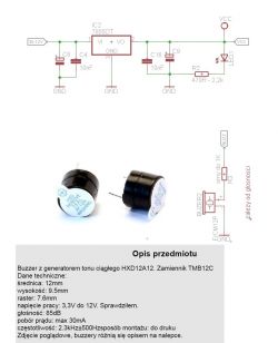 Jak prawidłowo podłączyć buzzer do Atmega32 w systemie alarmowym?