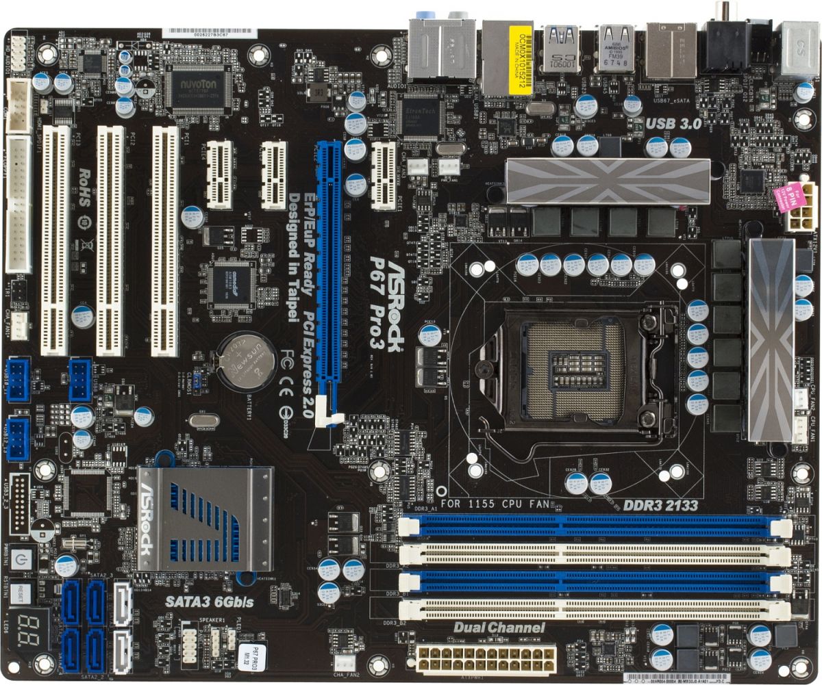 Asrock p67 pro3 i i5-3570k - brak obrazu, jak zaktualizować BIOS?