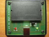 Schemat ideowy programatora Phoenix USB z układami 74HC74 i FT232