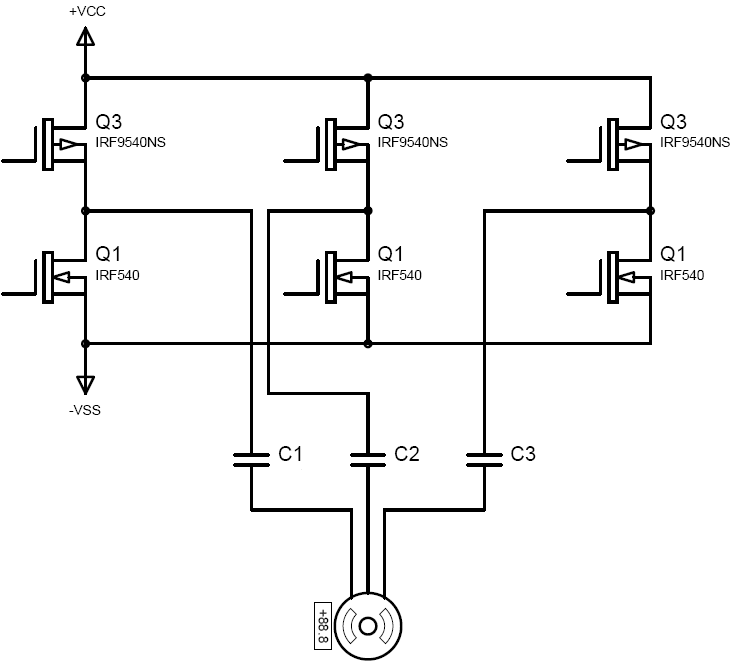 Free Wheel Diode in 3 phase motor | Forum for Electronics