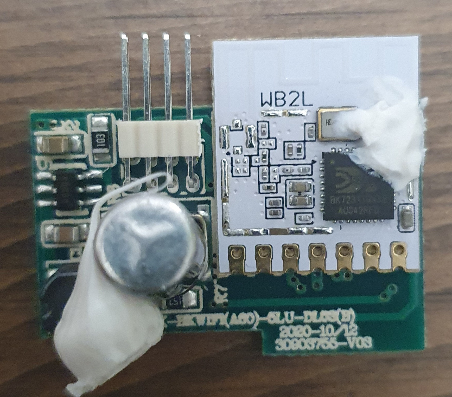 Convert 9W RGBCW Chinese Smart Bulb (WB2L Module) to 12V 1A RGB WiFi ...