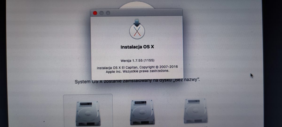 MacOS MacBook Air - Ponowna instalacja systemu, uaktualnienie