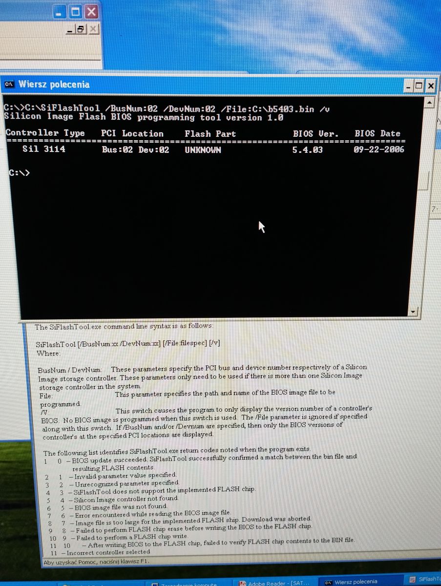 Ustawienie bootowania z dysku SSD na kontrolerze SATA PCI w Abit ST6