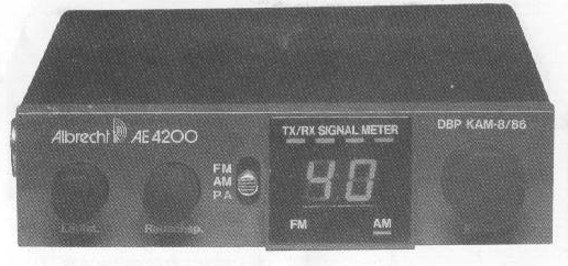 Albrecht AE4200 CB Tranciever Manual GER - elektroda.pl
