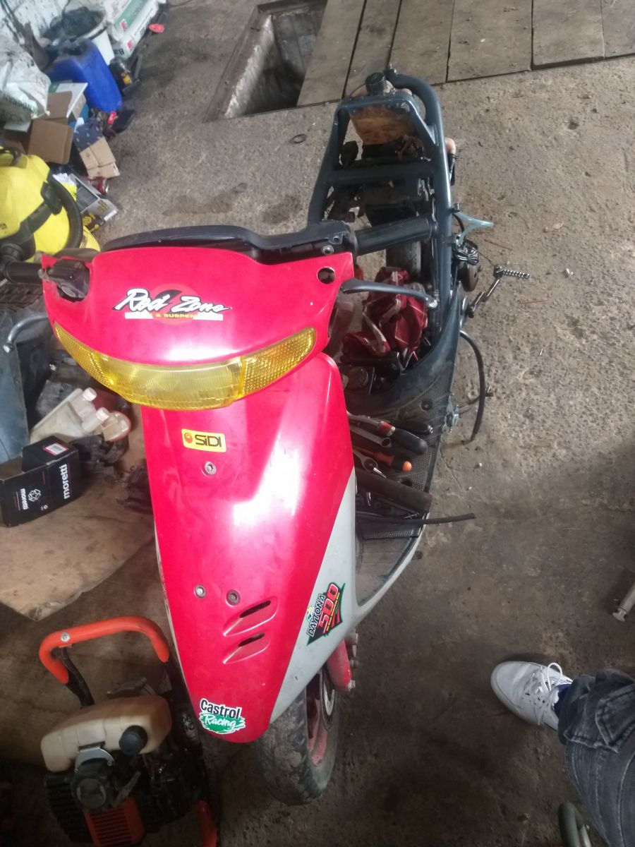 Problem z odpalaniem i lewymi obrotami Honda Dio 50