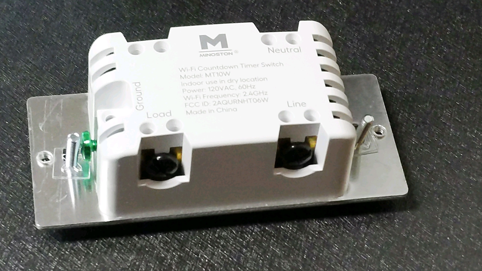 [BK7231N] OpenBeken install on Minoston MT10W timer switch with TuyaMCU