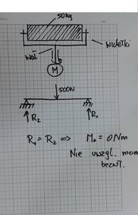 Jak obliczyć moment obrotowy dla silnika chwytaka obracającego 50 kg?