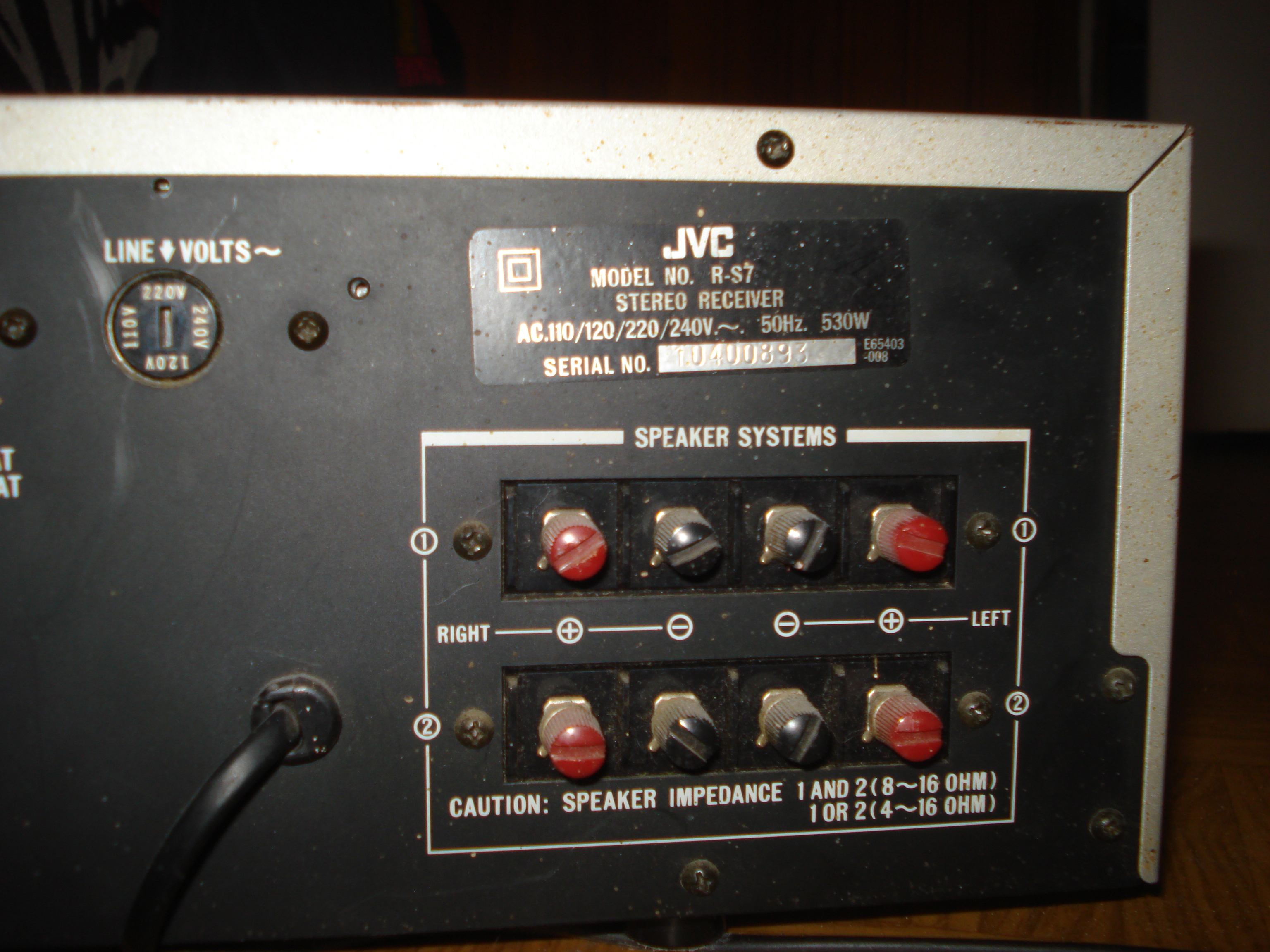 [Sprzedam] JVC R-S7 Stereo Receiver - Wzmacniacz , Amplituner