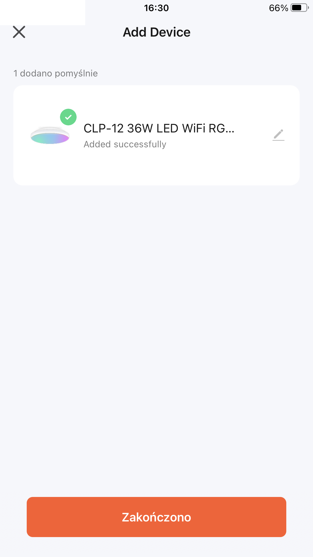 [CB2L/BK7231N] Large Ledlumen plafond 251090511 CLP-12 36W 4052lm