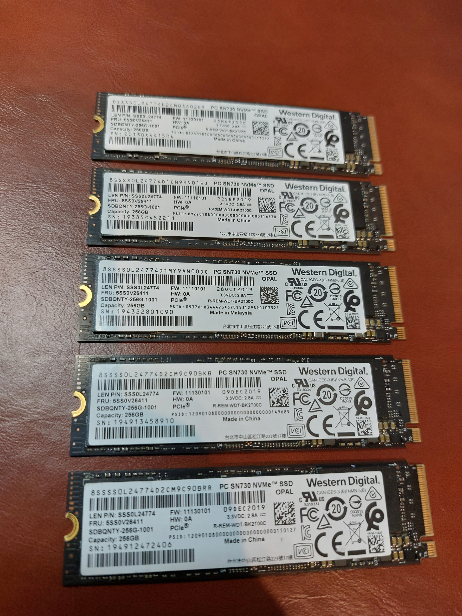 [Sprzedam] Dysk SSD WD Western Digital 256GB SN730 PCIe M.2 2280 NVME ...