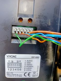 Domofon Virone VDP-60 - słaby dźwięk rozmówcy, regulacja głośności ...