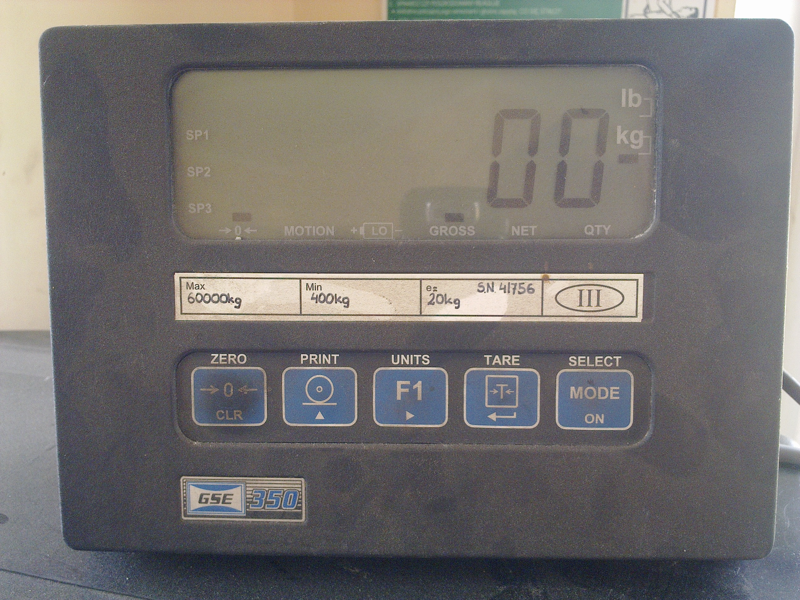 Digital Weight Indicator GSE 350 - miernik wagowy i podłączenie drukarki