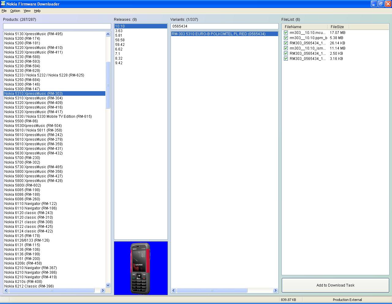 Nokia 5310 XM resetuje się zaraz po ustawieniach daty i godziny