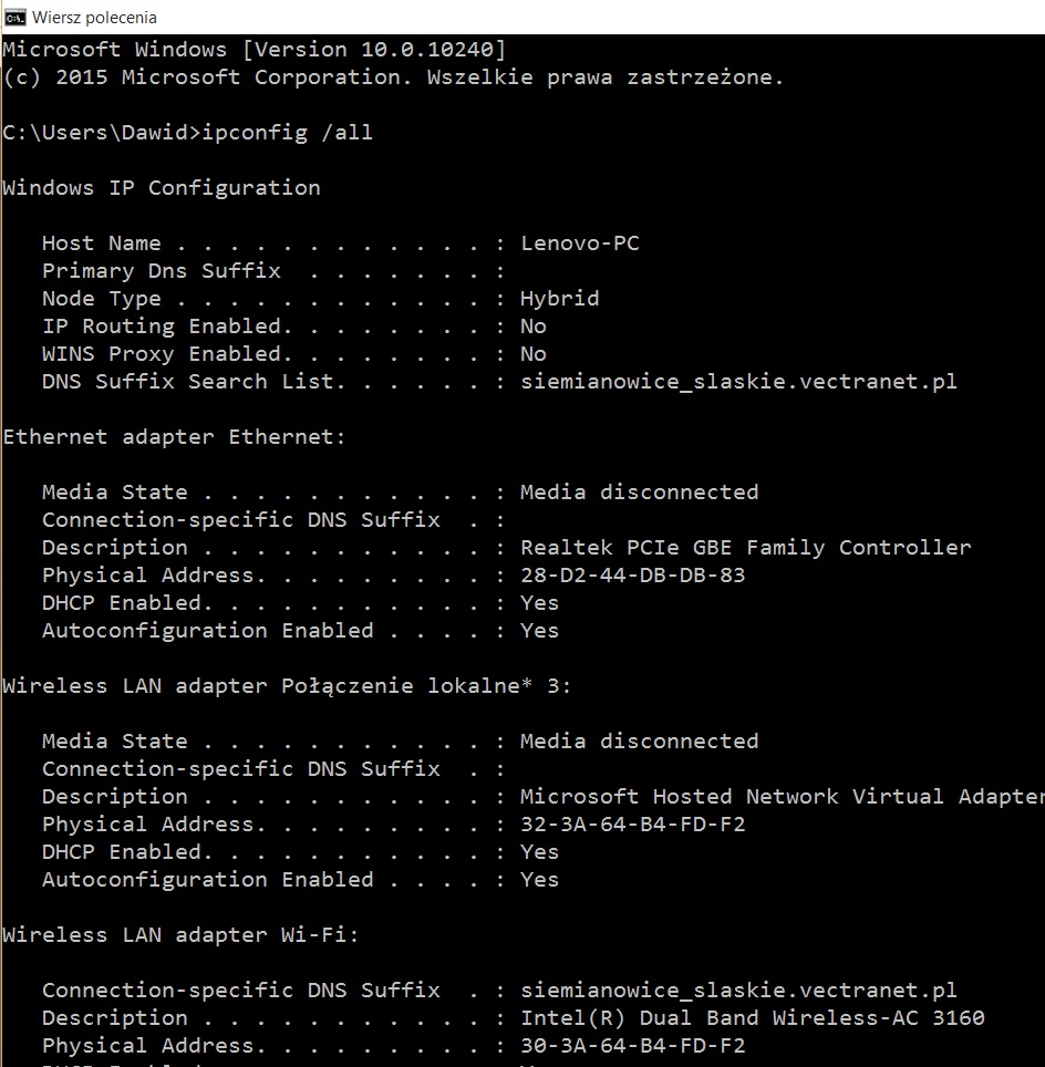 Niska prędkość WiFi na laptopie z kartą Dual Band Wireless-AC 3160 i ...