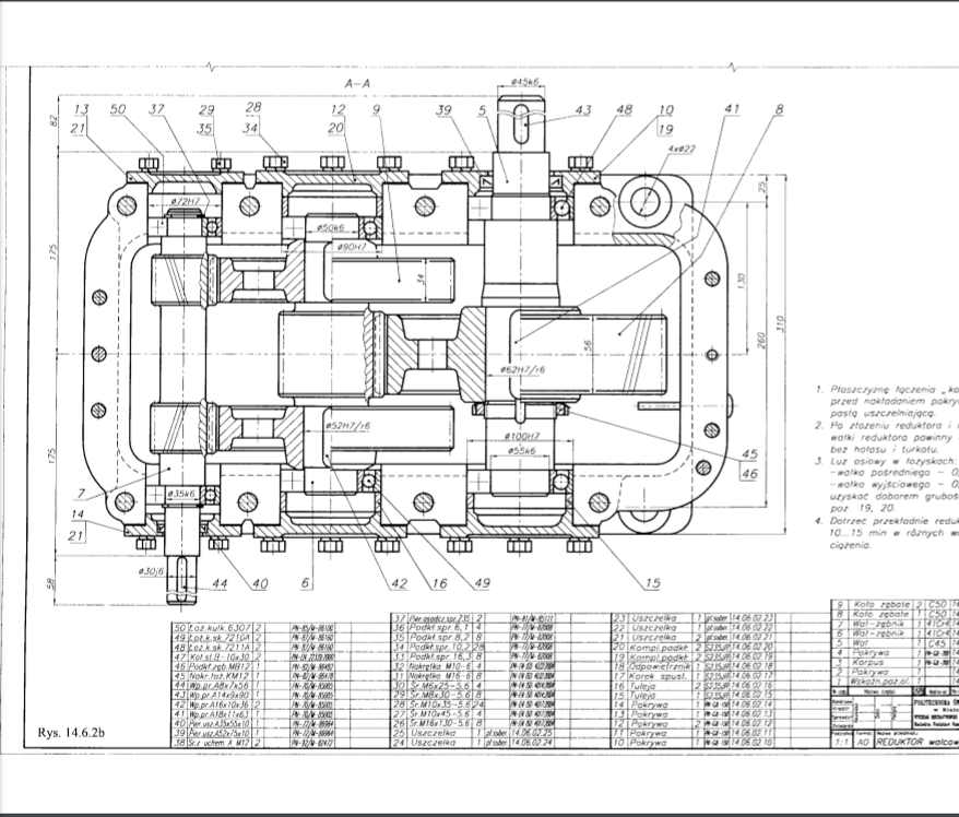 Jak narysować wał - element nr 5 na schemacie? - elektroda.pl