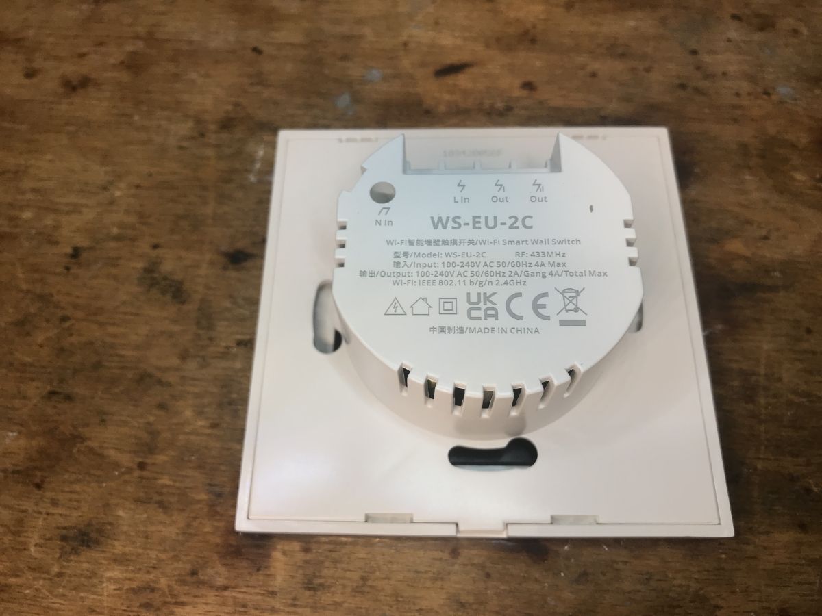 [ESP8285] Zmiana firmware Sonoff WS-EU-2C (niezbędne wylutowanie układu ...