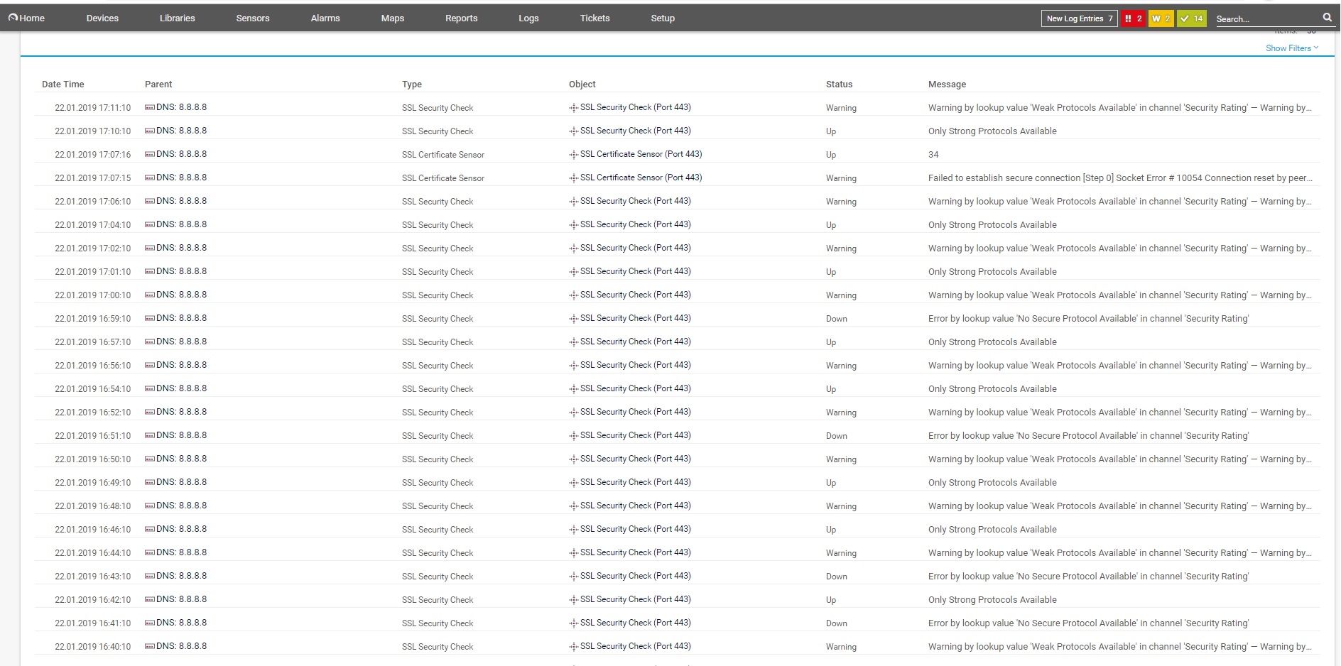 Sieć domowa - port 443 - wysoki ping utrata pakietów - zmienny NAT