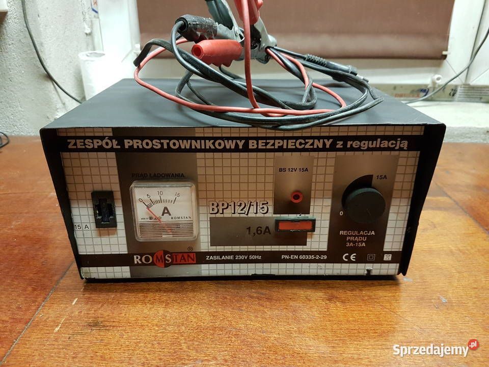 Wybór nowego prostownika do ładowania akumulatorów 165 Ah 6 V - jaki model?
