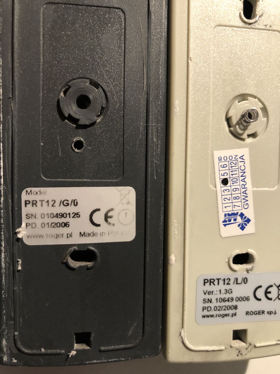 Roger SL 2000e - prośba o identyfikację przewodów - elektroda.pl