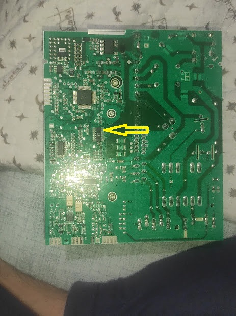 Burnt Component Identification and Cause in Bosch WAS28442 Logixx 8 ...