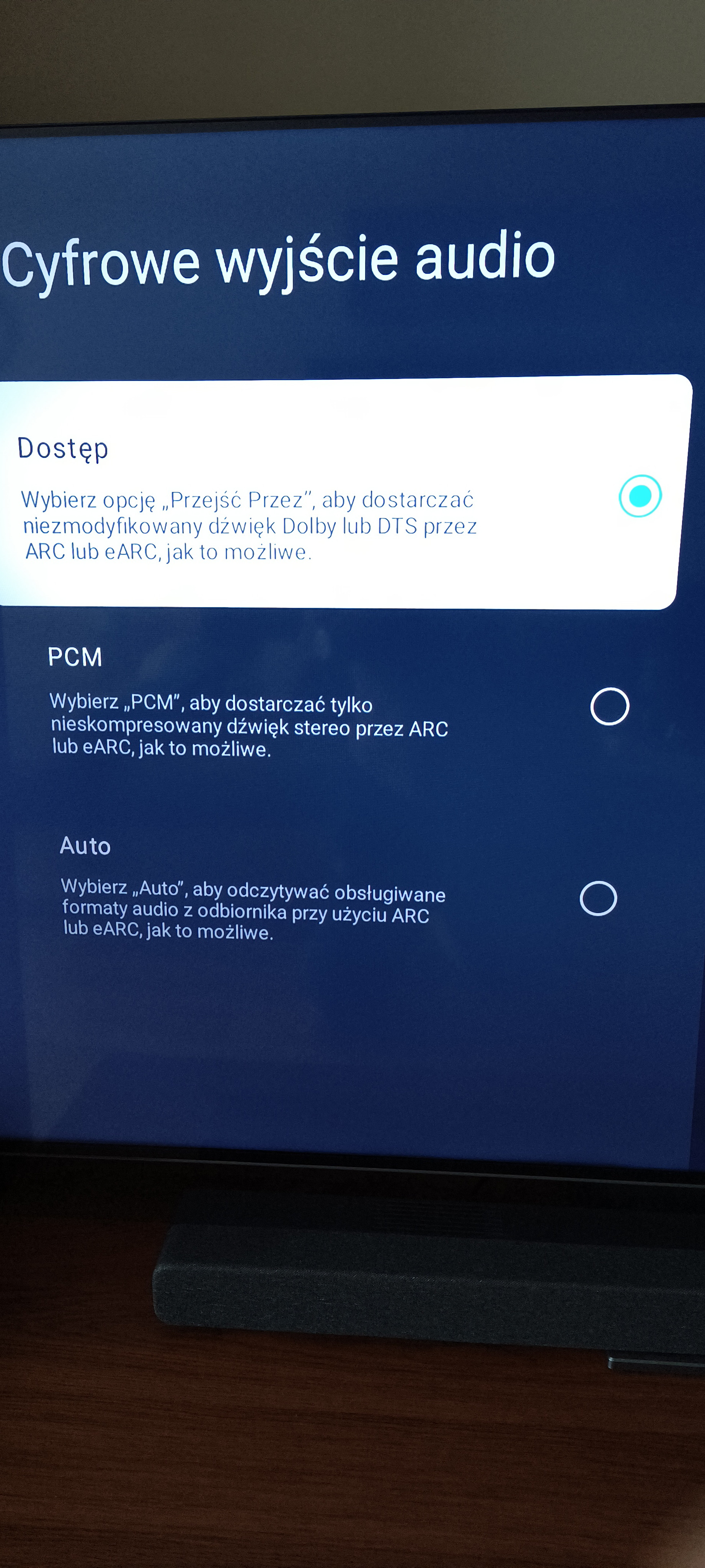 [Rozwiązano] Denon DHT-S517 i TCL 65C745 - brak dźwięku Dolby Atmos ...