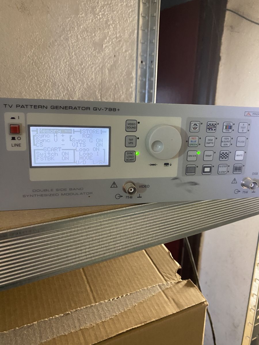 [Sprzedam] PROMAX GV-798+ Generator telewizji analogowej