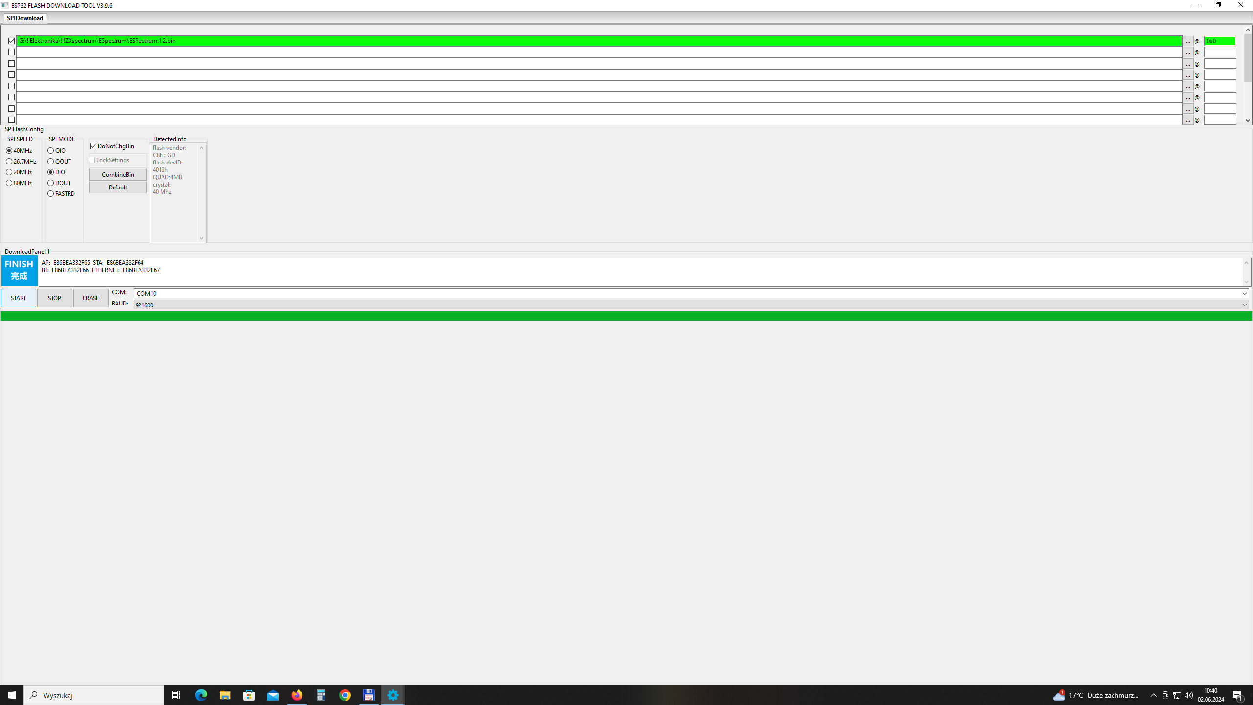 ZX Spectrum-Emulator auf ESP32 "ESPectrum"