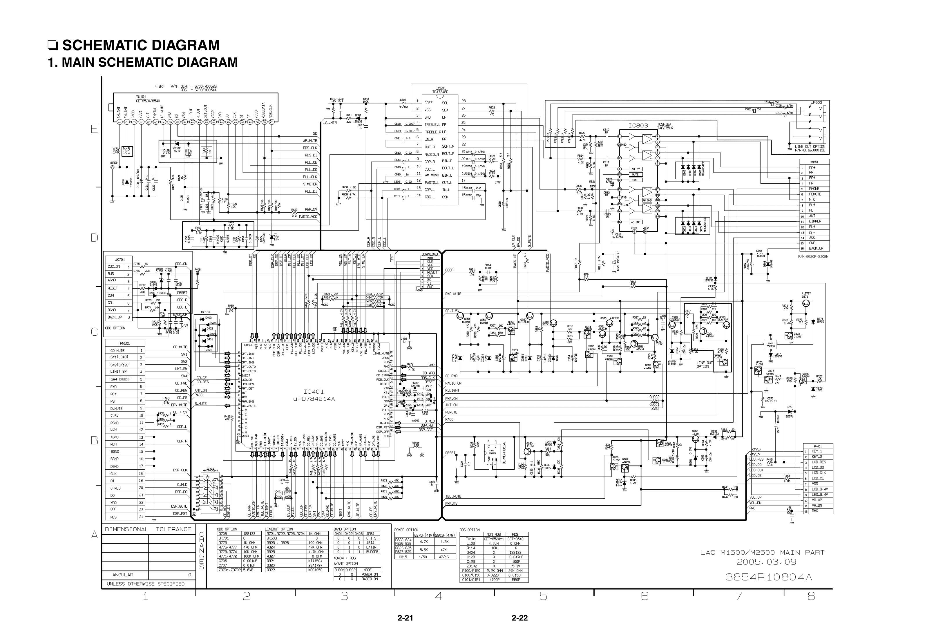 Inside a car radio, running LCD with PT6523 on Arduino