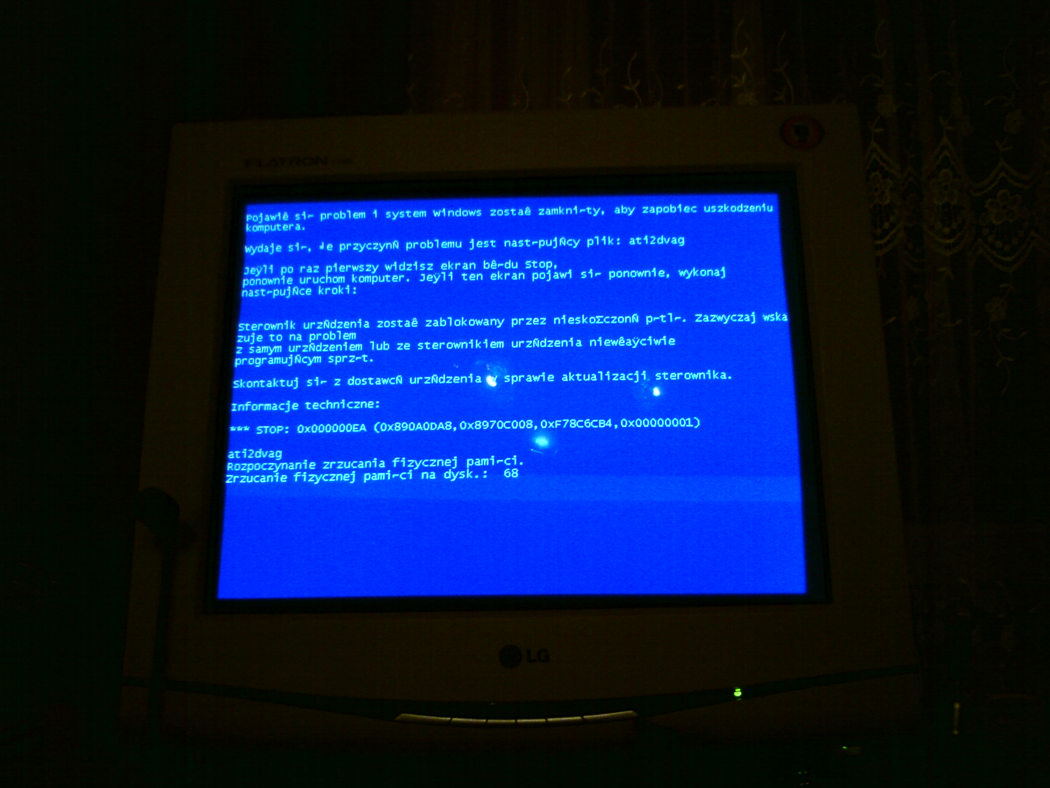 BSOD po wyłączeniu Unreal Tournament 2004 na Radeon 9200 - sprzęt czy ...