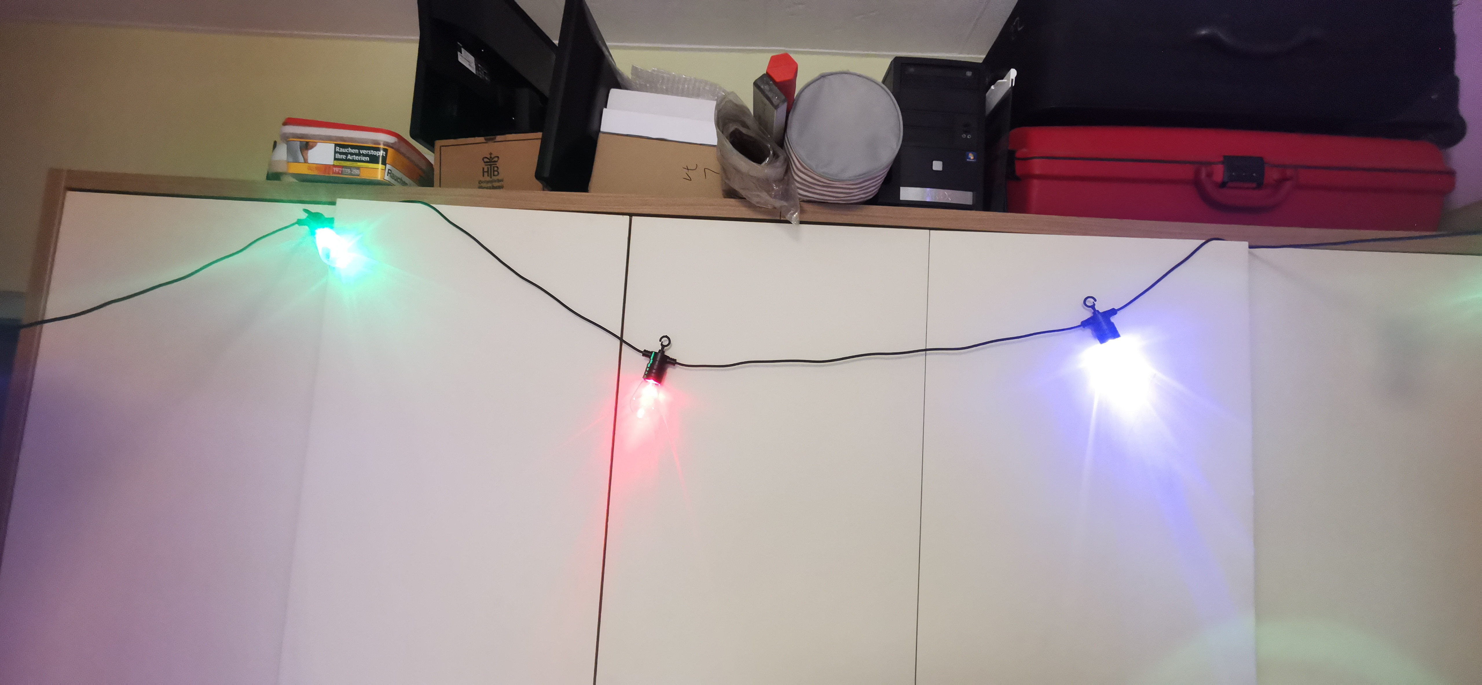 LSC Smart Outdoor Party Light (3200490) Color Sync Issue with WS2814A ...