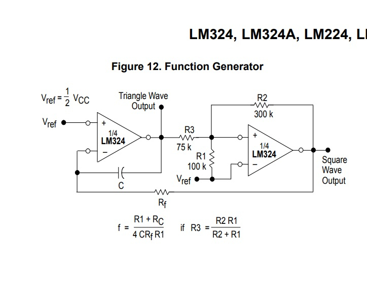 [Rozwiązano] Jak zbudować multiwibrator astabilny z LM2902N z falą ...