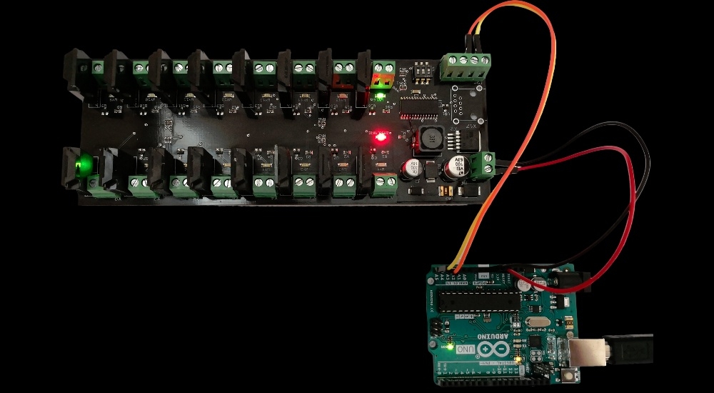 [Sprzedam] Moduł przekaźników SSR 16A sterowany przez I2C dla Arduino ...