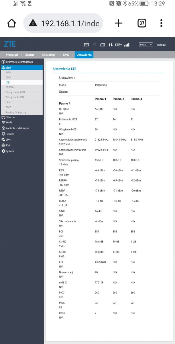 Wybór sprzętu dla taty: ZTE MF258k vs WNC T-Mobile 5G Home Office, ul ...