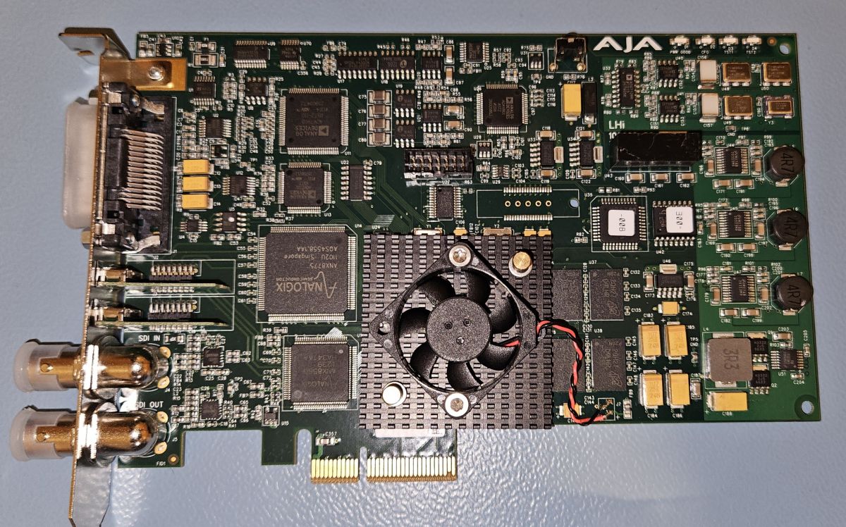 [Sprzedam] Karta AJA Kona LHi Capture Card HDMI SDI ANALOG