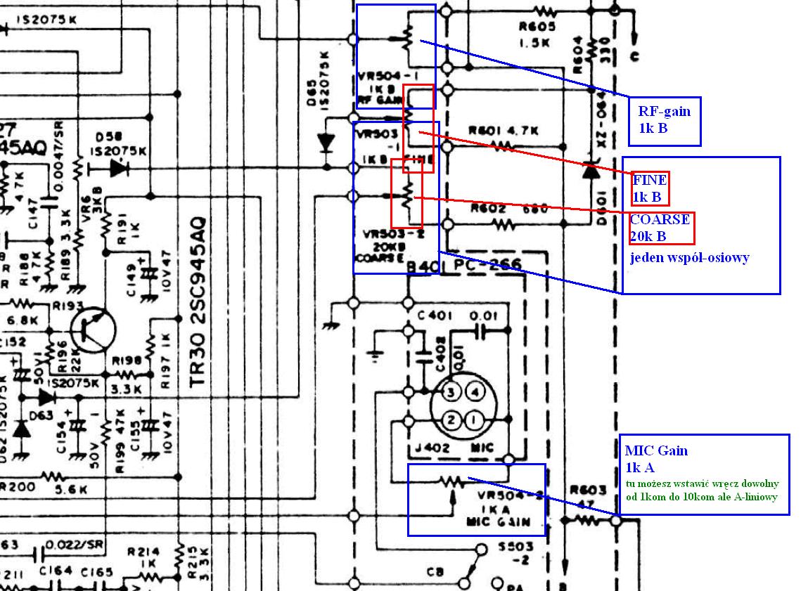 CB President Jackson – gdzie znaleźć zamienne potencjometry RF/Gain ...