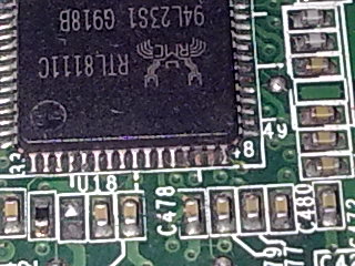 HP Pavilion dv7 - zalana płyta główna foxconn ml1-h94v-0 e253117