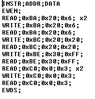 Jak usunąć problem przy podsłuchu transmisji danych z 93C86? Dekoder Microwire.
