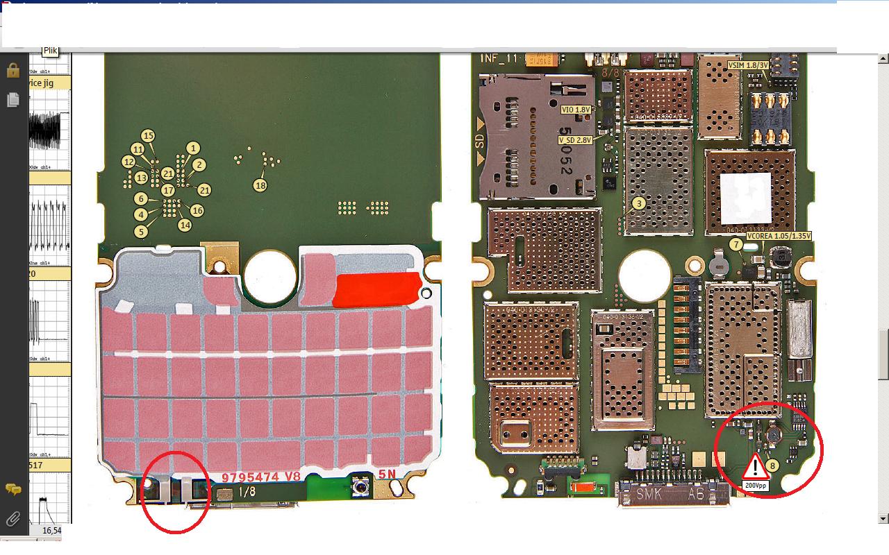 Nokia e61i - jak naprawić brak podświetlenia klawiszy?