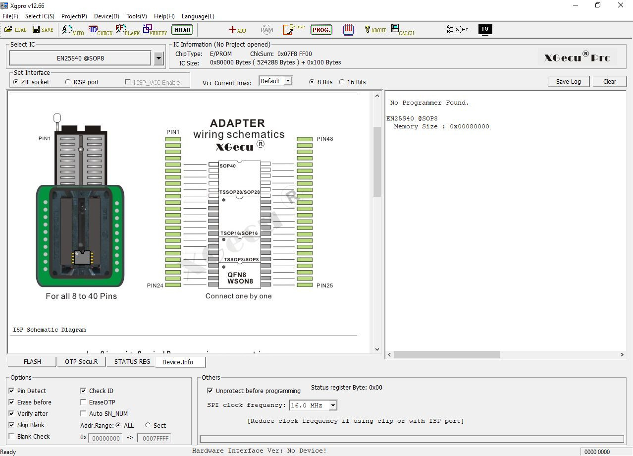 [Rozwiązano] Jak odczytać układ T25S40 w boomboxie Grundig używając ...